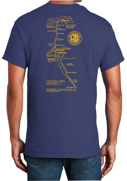 Alaska Railroad Map Shirt – Mohawk Design
