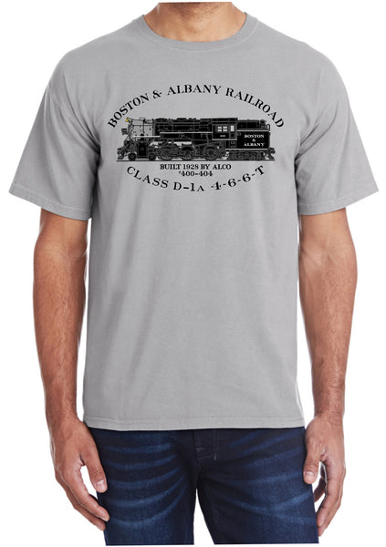 Boston and Albany D-1a Locomotive Shirt – Mohawk Design