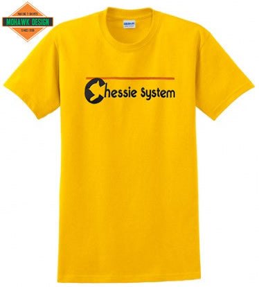 Chessie Logo Chessie System Railroad Train Embroidered Patch Pink 3"