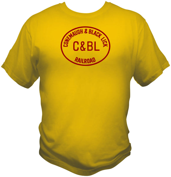 Conemaugh & Black Lick Railroad Logo Shirt – Mohawk Design
