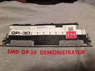 EMD GP30 Demonstrator Shirt – Mohawk Design