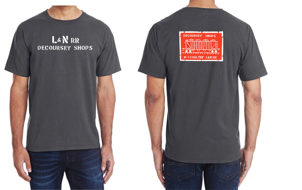 L&N Decoursey Shops Logo Faded Glory Shirt – Mohawk Design