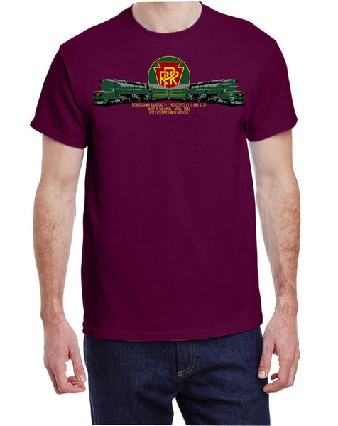 Pennsylvania Railroad T-1 Logo Shirt – Mohawk Design