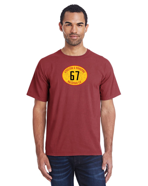 Steelton and Highspire Railroad Logo Faded Glory Shirt – Mohawk Design